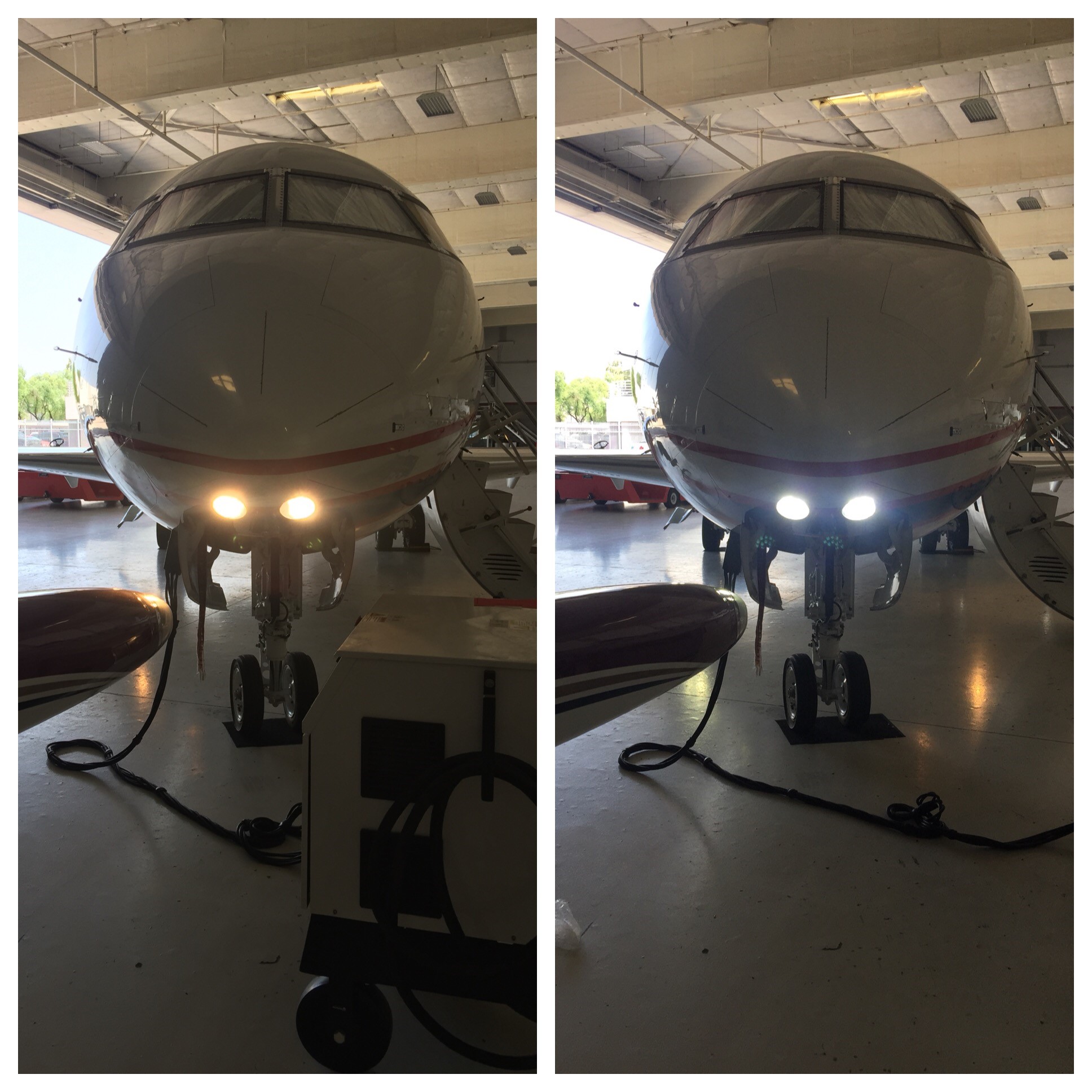Aircraft PAR36 LED Lights Repair Replacement Service Installation
